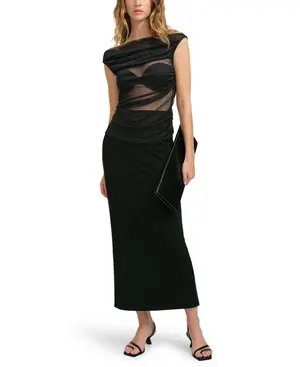 MARCELLA Cooper Mesh Top