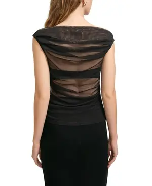 MARCELLA Cooper Mesh Top