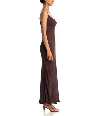 AFRM Cheryl Cowl Neck Maxi Dress