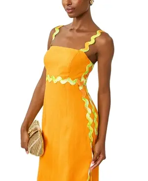 Lilly Pulitzer® Mikayla Linen Midi Dress - Citrus Cooler