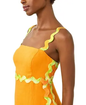 Lilly Pulitzer® Mikayla Linen Midi Dress - Citrus Cooler