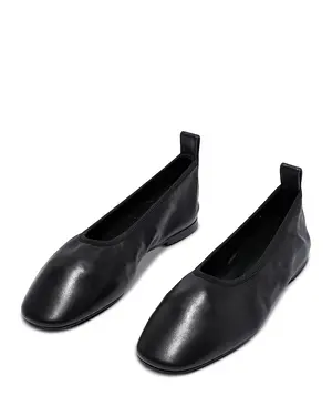 AeydĒ Dex Ballet Flats - Black