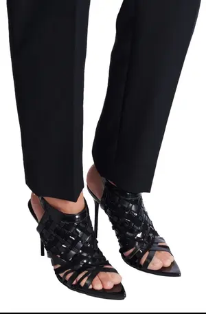 Balmain Fringed Sandals