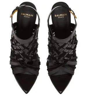 Balmain Fringed Sandals