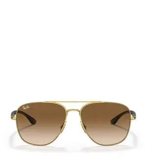 Ray-ban Metal Square Sunglasses