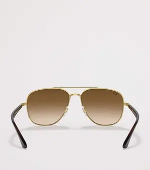 Ray-ban Metal Square Sunglasses