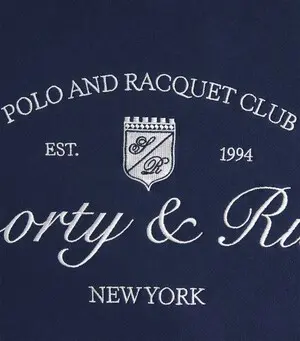 SPORTY & RICH Syracuse Embroidered Sweatshirt
