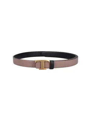 TOD'S Reversible Belt "t Timeless