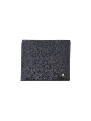 TOM FORD Bi-fold Wallet "t Line - Black