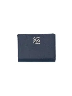 Loewe Compact Wallet "anagram - Blue