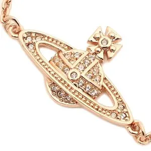 VIVIENNE WESTWOOD Mini Bas Relief Chain Bracelet