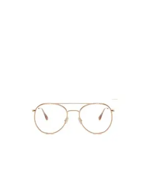 JIMMY CHOO Round Frame Eyeglasses - Nude