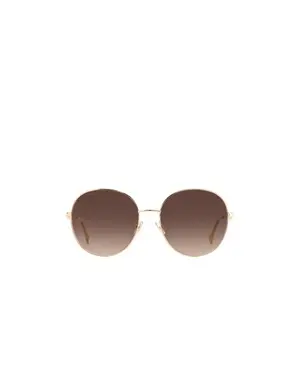 JIMMY CHOO Logo Sunglasses - Brown