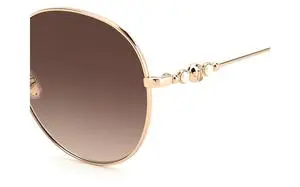 JIMMY CHOO Logo Sunglasses