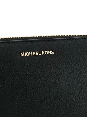 Michael Kors Jet Set Logo Plaque Clutch Bag