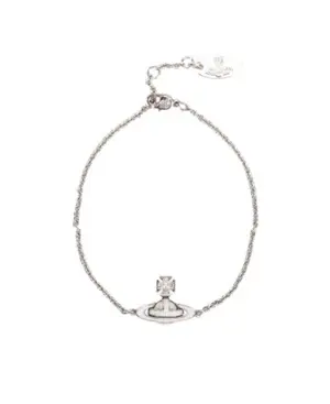 VIVIENNE WESTWOOD Logo Bracelet - White