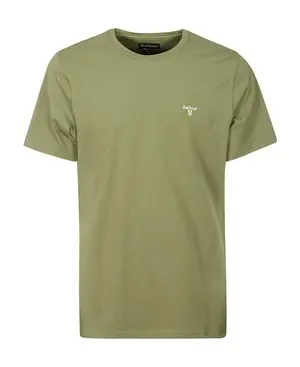 Barbour Logo Embroidered T-shirt