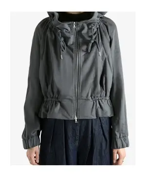 Dries Van Noten Zip-up Drawstring Sweatshirt