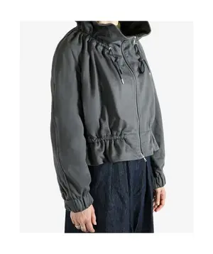 Dries Van Noten Zip-up Drawstring Sweatshirt