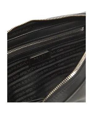 Prada Logo Detail Clutch
