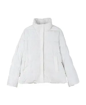 Max Mara Logo Down Jacket - White