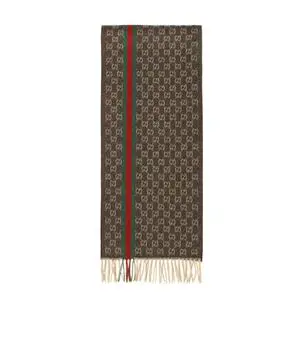 Gucci Logo Detail Scarf