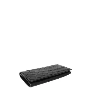Bottega Veneta Intracciato Knitted Wallet