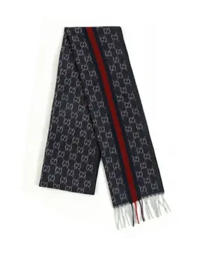 Gucci Logo Detail Scarf