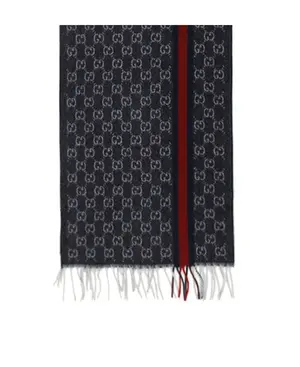 Gucci Logo Detail Scarf