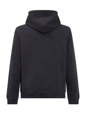 Emporio Armani Navy Blue Logo Embroidered Sweater