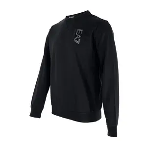Emporio Armani Round-necked Logo Sweater