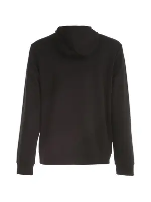 Emporio Armani Embellished Logo Hoodie