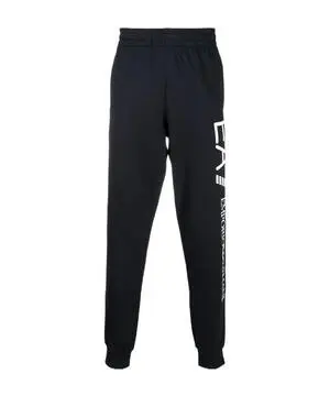 EA7 Logo-print Joggers - Black