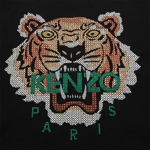 Kenzo Round Collar Long Sleeve Sweater