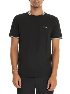 Hugo Boss Logo Printed Crewneck T-shirt