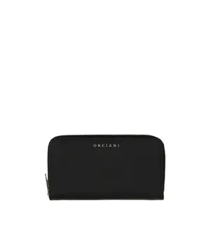 Orciani Portafoglio Zip Around Soft In Pelle