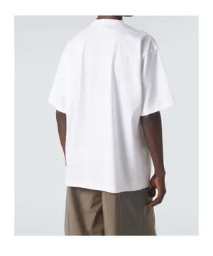 Balenciaga Printed Cotton Jersey T-shirt