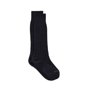 LEMAIRE Chunky Ribbed Socks - Anthracite