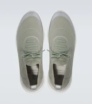 Brunello Cucinelli Knitted Sneakers