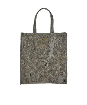 UMA WANG Double-handle Handbag - Grey Brown