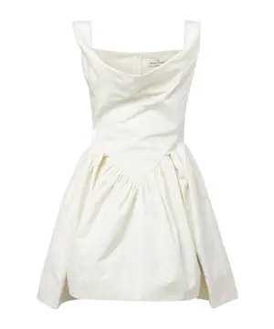 VIVIENNE WESTWOOD Draped Zip Up Mini Dress - No