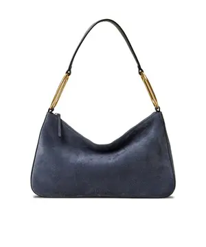 TWINSET Liliane Ring Handle Shoulder Bag - Black