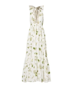 Camilla Embellished Cotton Maxi Dress