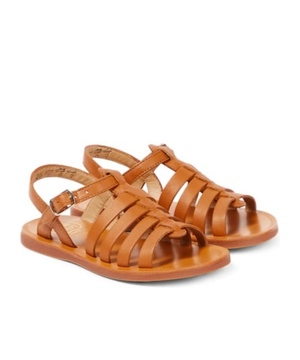 POM D'API Plagette Strap Leather Sandals