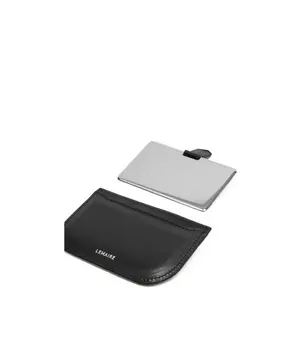 LEMAIRE Logo Clip Cardholder