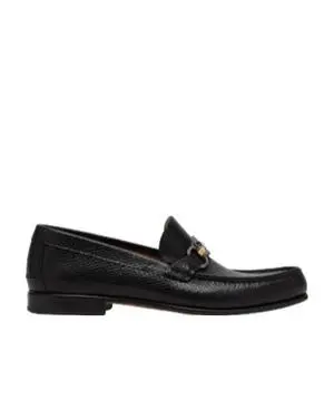 FERRAGAMO Studded Business Casual Shoes - Black