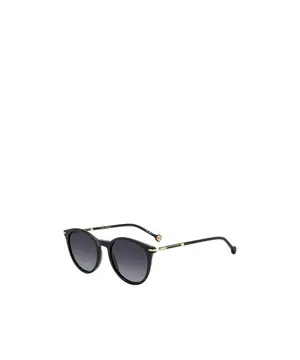 Carolina Herrera Round-frame Sunglasses - Black