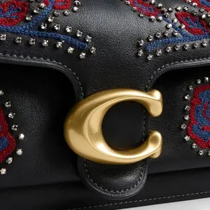 COACH Tabby Shoulder Bag 26 With Embroidered Americana