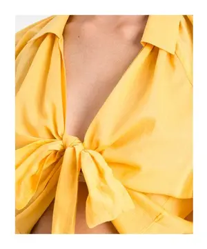 TWINSET Tie Detail Shirt