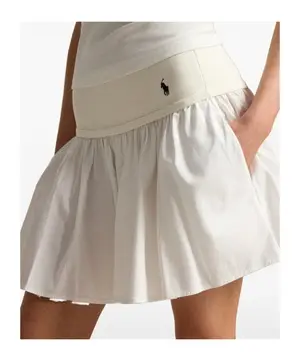 Polo Ralph Lauren Lila Pleated A-line Skirt